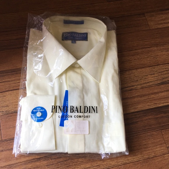 Shirts | Pino Baldini Cotton Shirt | Poshmark